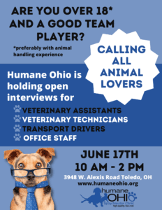 Employment - Humane Ohio